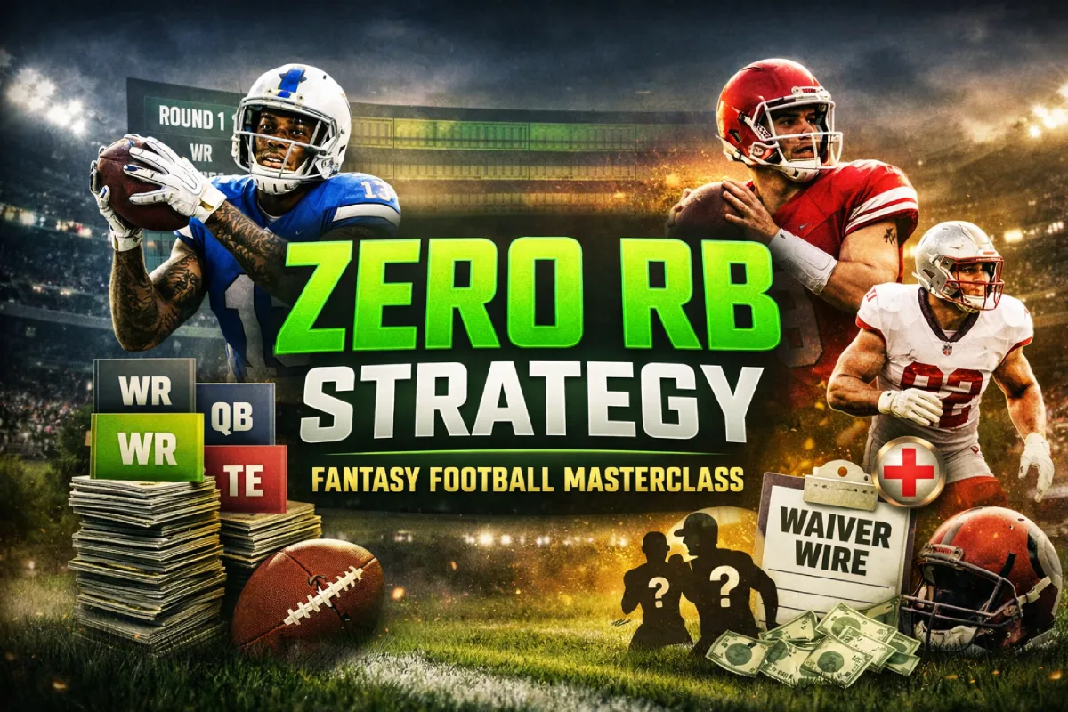 The Ultimate Zero RB Strategy Guide: Win Your Fantasy Draft