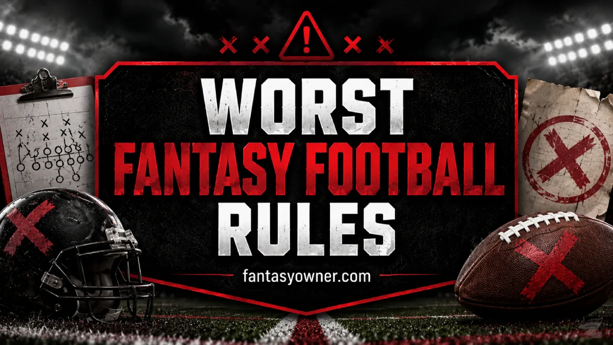Worst Fantasy Football Rules Commissioners Use